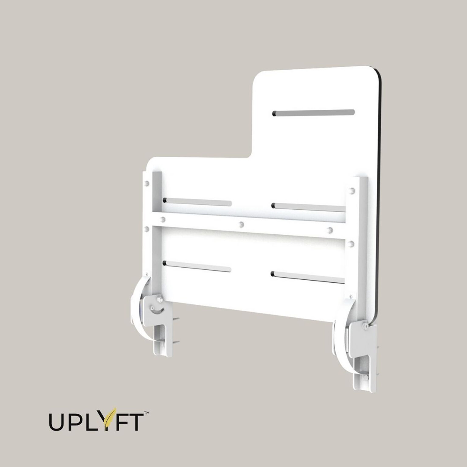 Uplyft L-Shaped Wall Mount Shower Seat | CSI Bathware